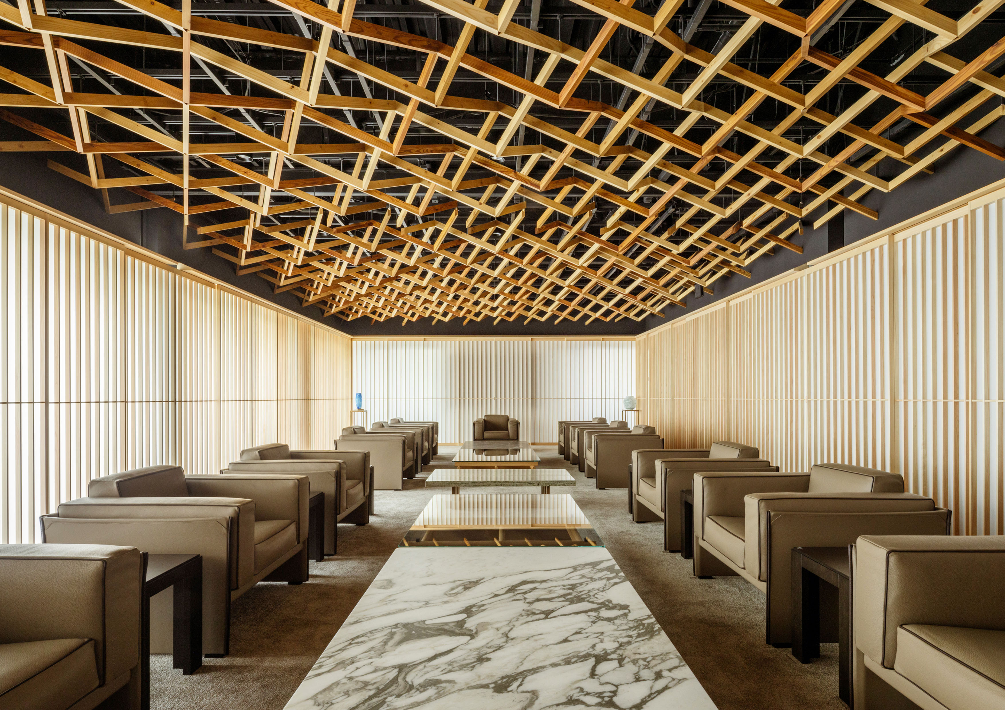 ウッドデザイン賞 受賞作品データベース | 戸田建設オフィス TODA CREATIVE LAB 2025年受賞 奨励賞 (審査委員長賞)