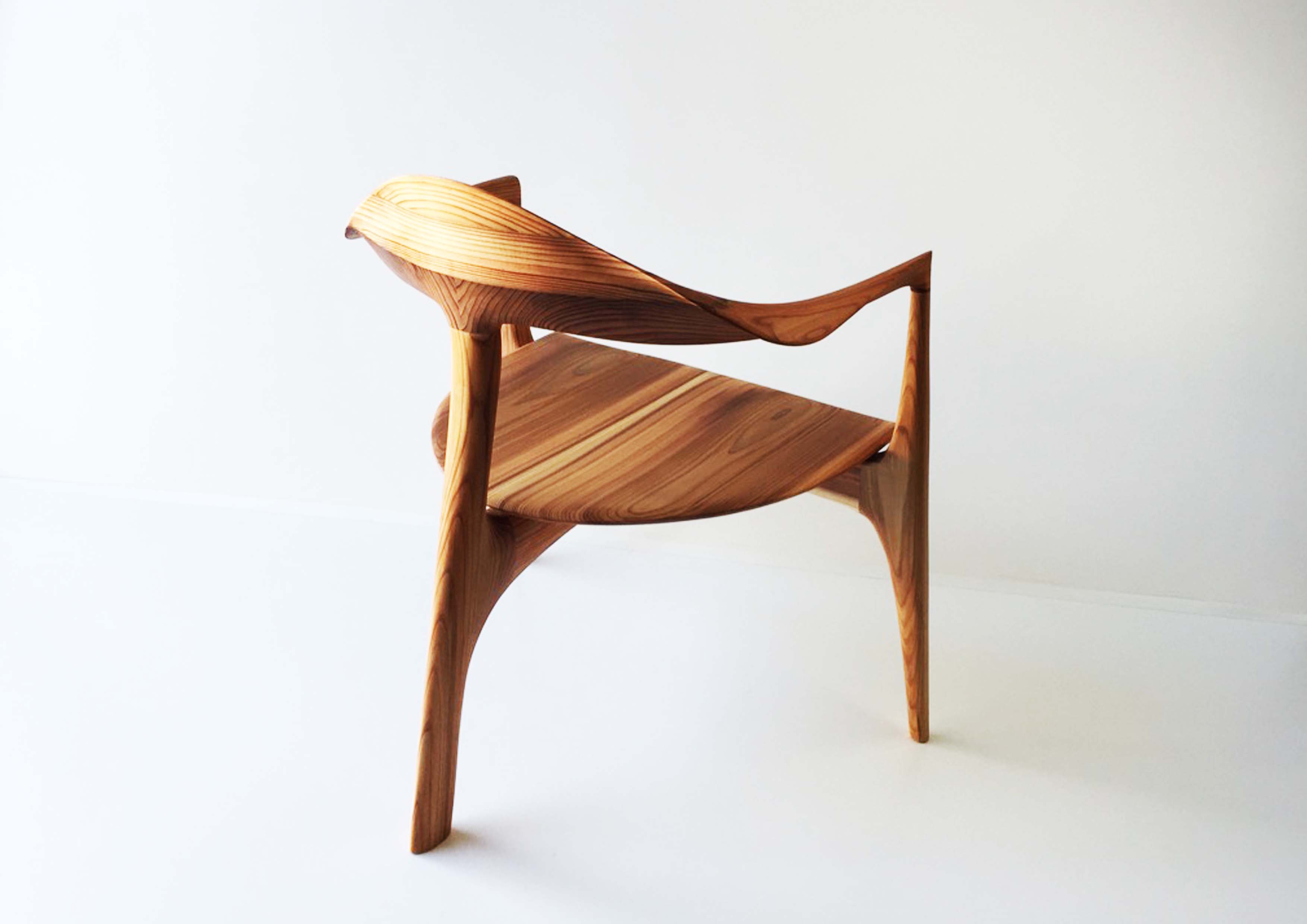 ウッドデザイン賞 受賞作品データベース | 100年杉の cocoda chair 2015年受賞 受賞